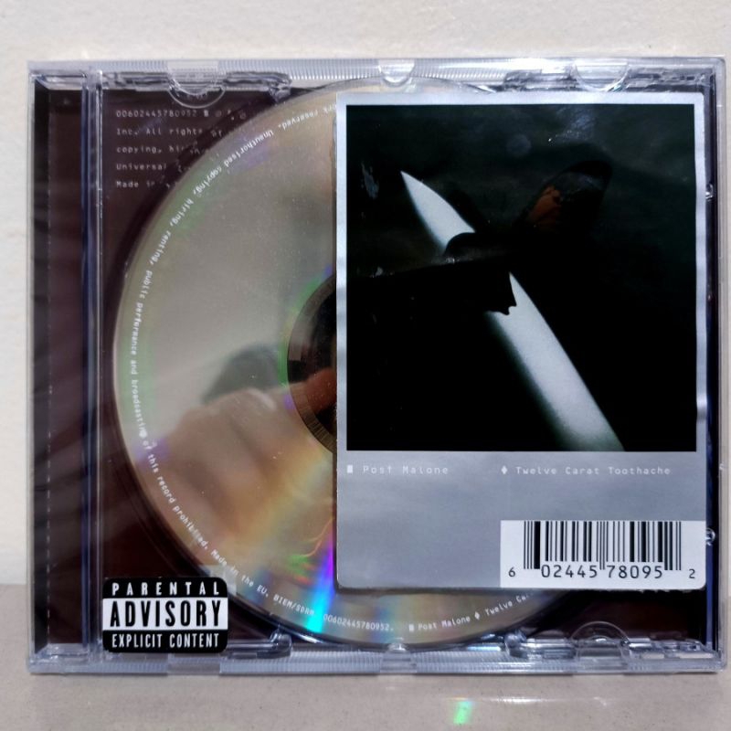 Jual CD Post Malone Twelve Carat Toothache 1CD | Shopee Indonesia