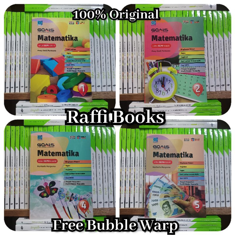 Jual Buku Soal - Buku Goals Matematika Kelas 1 2 3 4 5 6 SD Grafindo Kurikulum Merdeka | Shopee ...