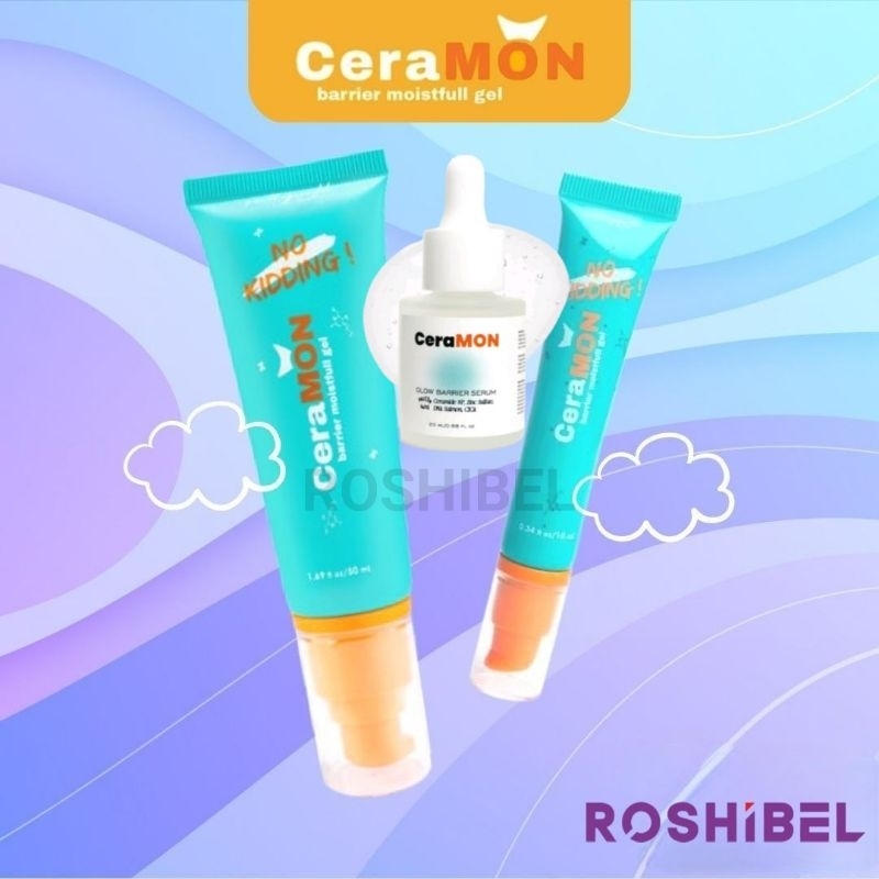 Jual ROSHIBEL - Ceramon Barrier Moistfull Gel Moisturizer | Ceramon ...