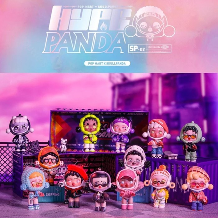 Jual Pop Mart skull panda Hype Panda Action Figure | Shopee Indonesia