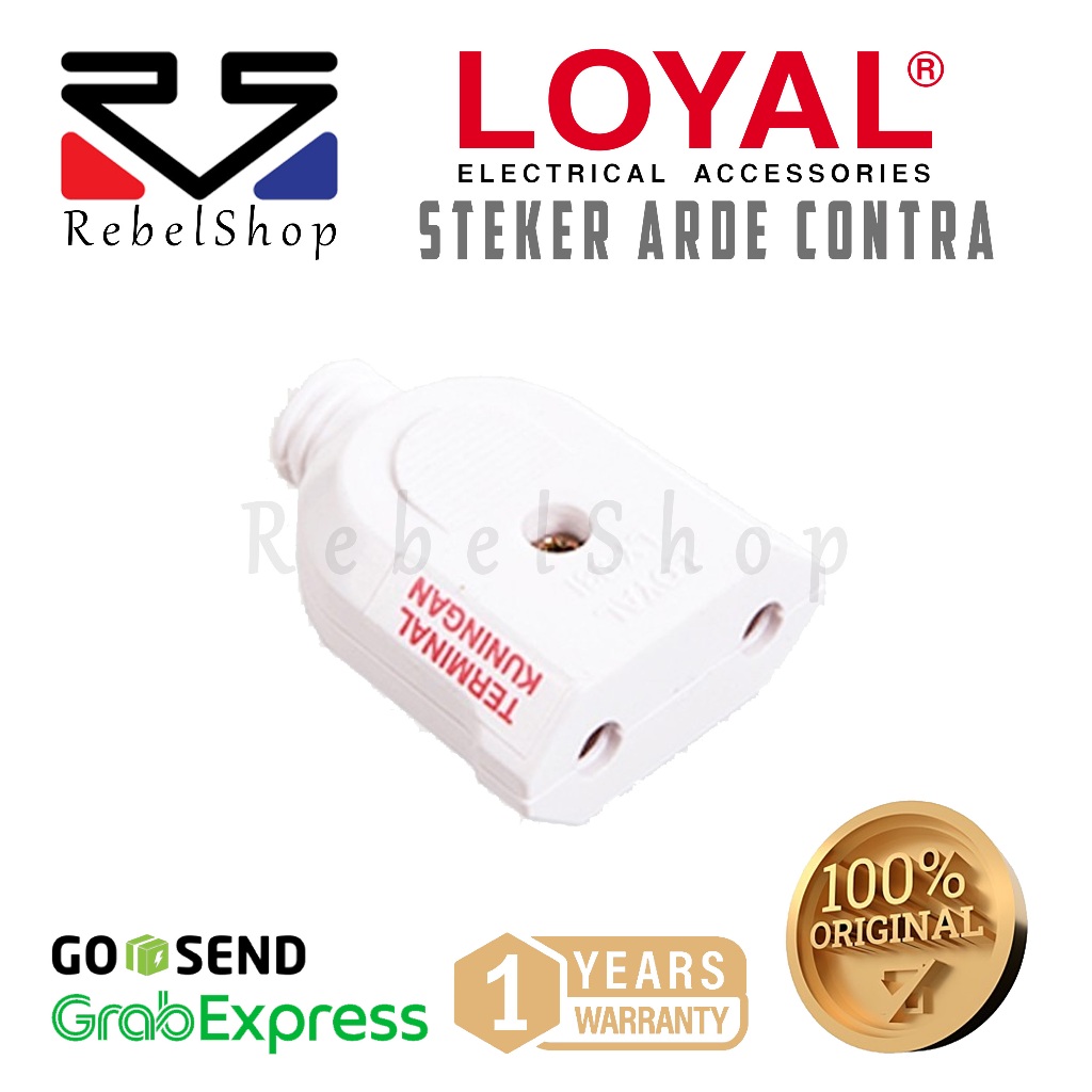 Jual Loyal Steker Arde Kontra Kepala Colokan Listrik Pipih Gepeng - LY-931 / LY931 | Shopee ...