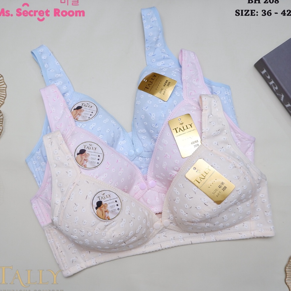 Jual KODE W3J TALLY BRA 28 BH MENYUSUI TANPA BUSA TANPA KAWAT SIZE 3642 | Shopee Indonesia