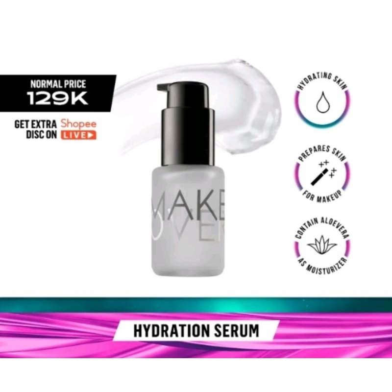 Jual MAKE OVER HYDRATION SERUM 33 ml | Shopee Indonesia