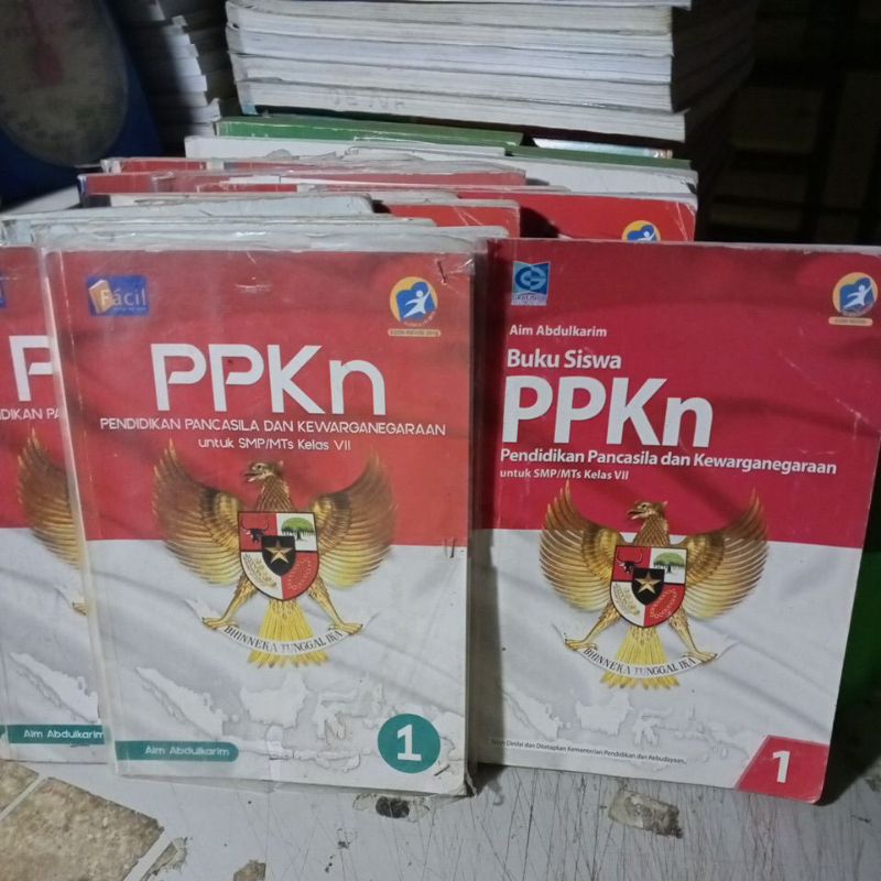 Jual BUKU SISWA PPKN/PPKN (PENDIDIKAN PANCASILA DAN KEWARGANEGARAAN ...