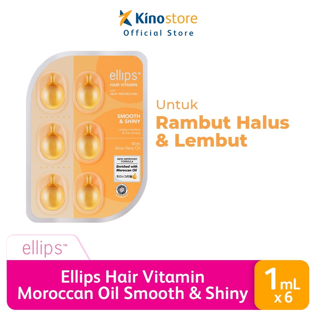 Jual ELLIPS Hair Vitamin Blister 6 Butir Pro Keratin Complex - Vitamin ...