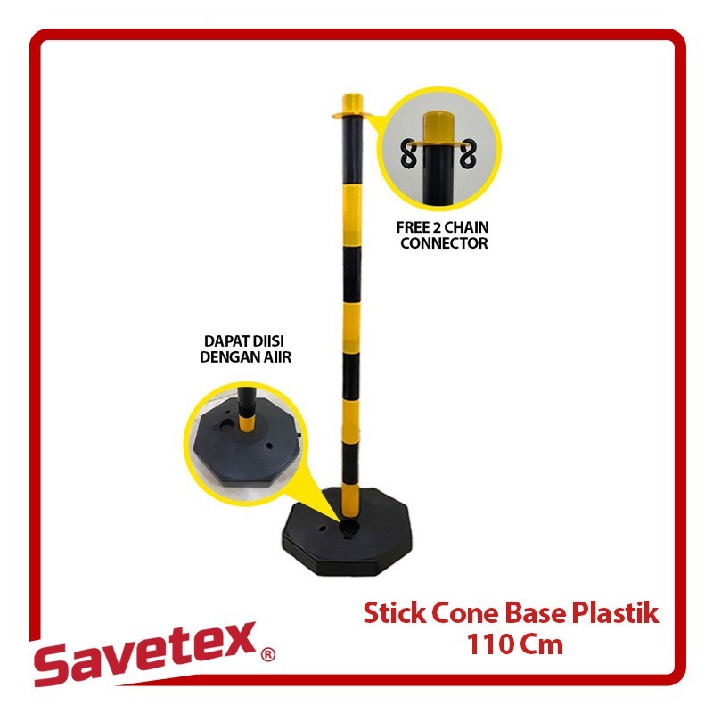 Jual Stick Cone Base Plastik 110 Cm | Shopee Indonesia