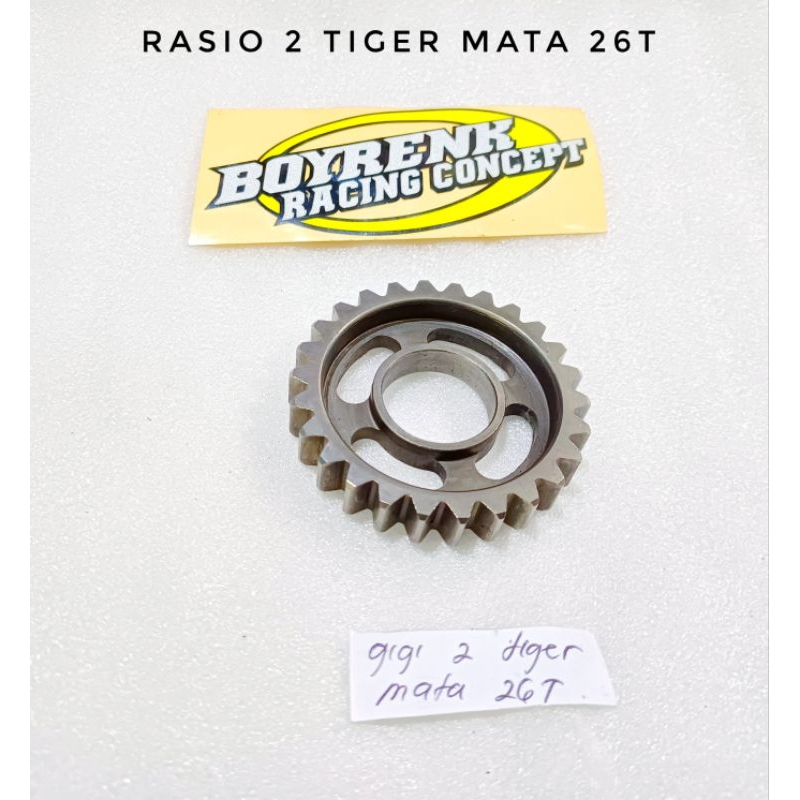 Jual GIGI 2 RASIO TIGER 26T-BOYRENK RACING CONCEPT | Shopee Indonesia