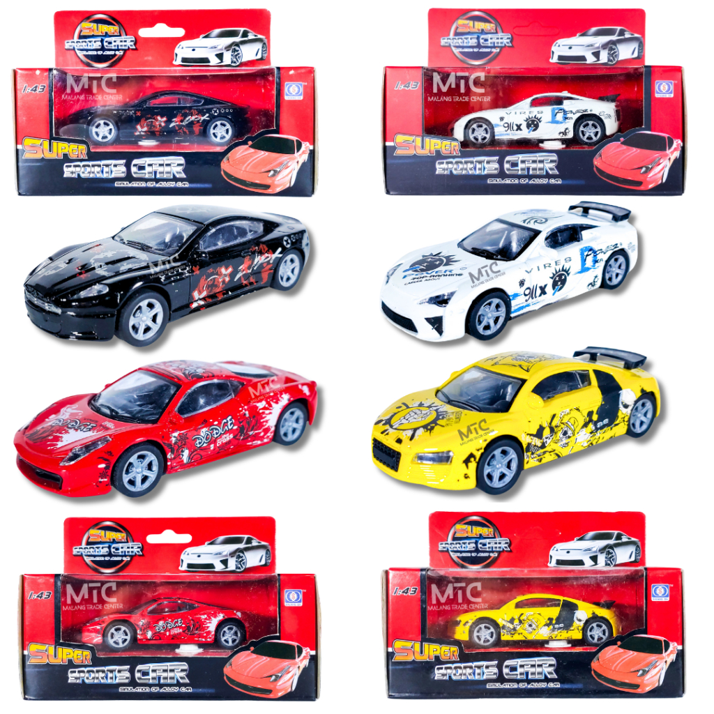 Jual Mainan Mobil Mobilan Diecast Mobil Model Super Sport Car Skala 1: ...