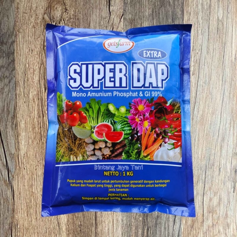 Jual SUPER DAP EXTRA 1 KG / PUPUK MONO AMUNIUM PHOSPHAT & GI 99% ...