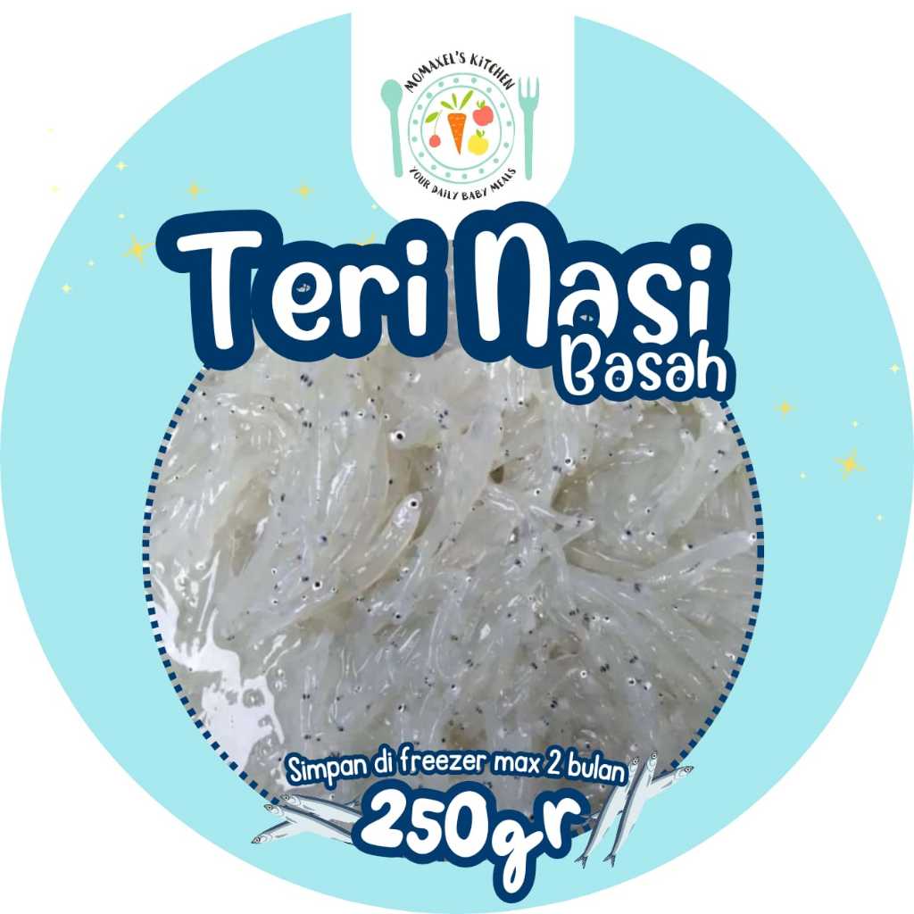 Jual IKAN TERI NASI BASAH MPASI / TERI BASAH MPASI / HARTA KARUN MPASI ...