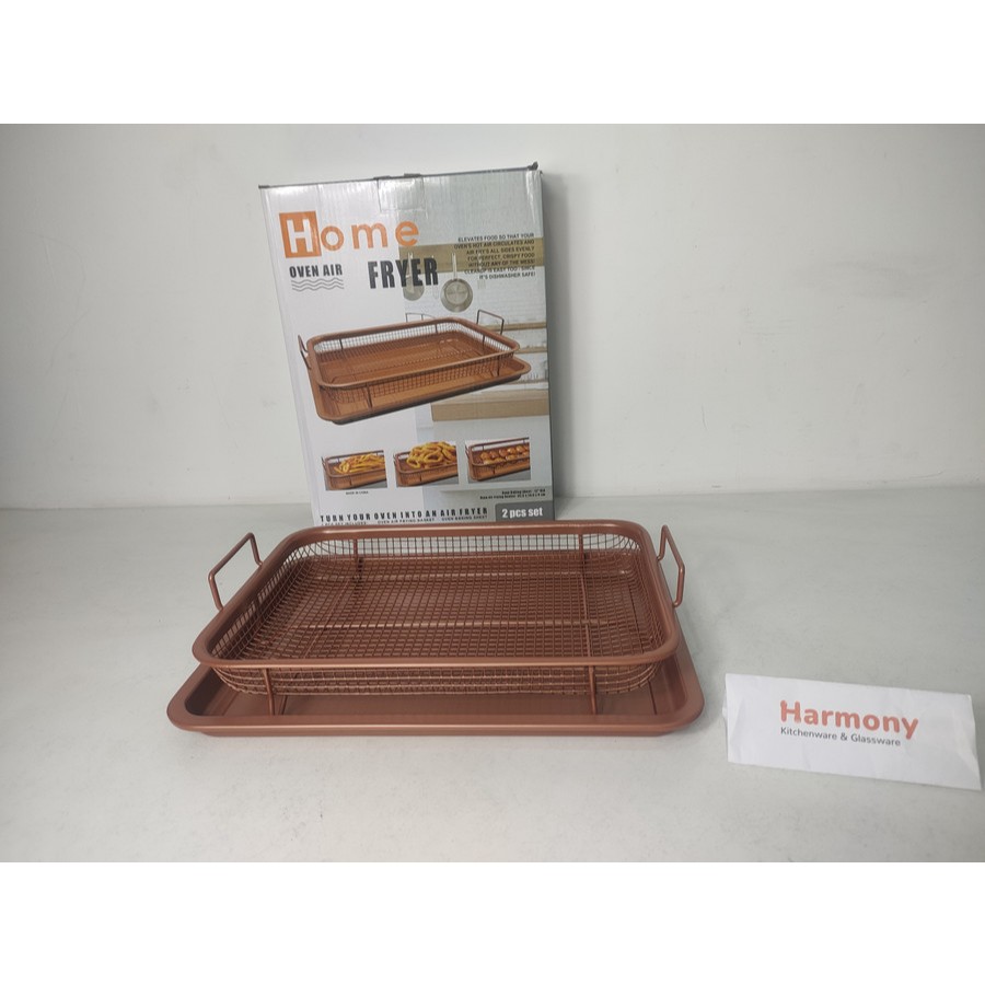 Jual Home Fryer Crisper Tray Saringan Minyak Gorengan / Oven Tray ...