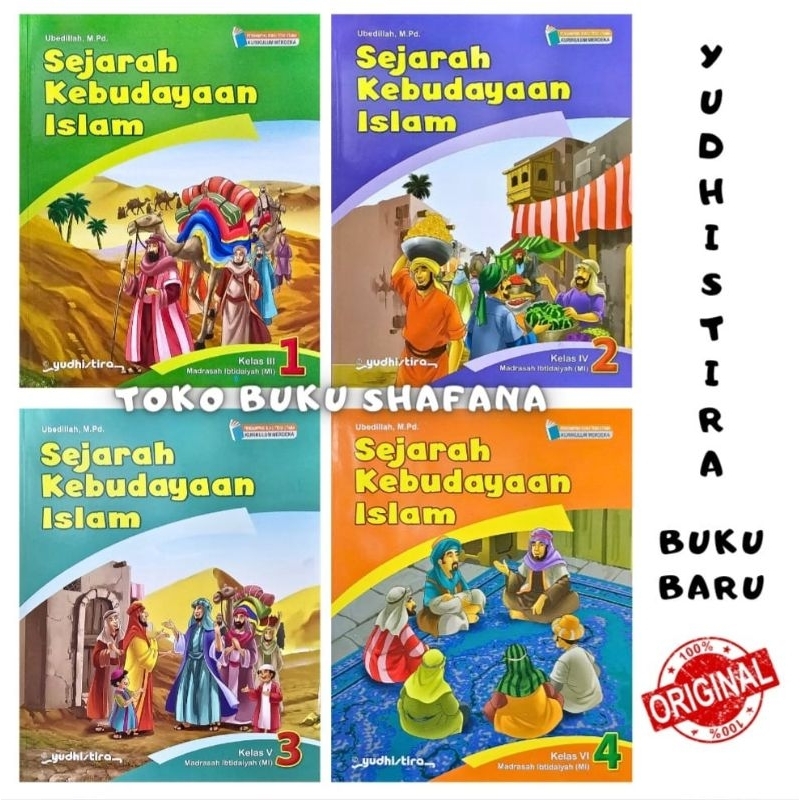 Jual Buku SKI Kelas 3 4 5 6 MI Yudhistira Kurikulum Merdeka - Madrasah Ibtidaiyah Sejarah ...