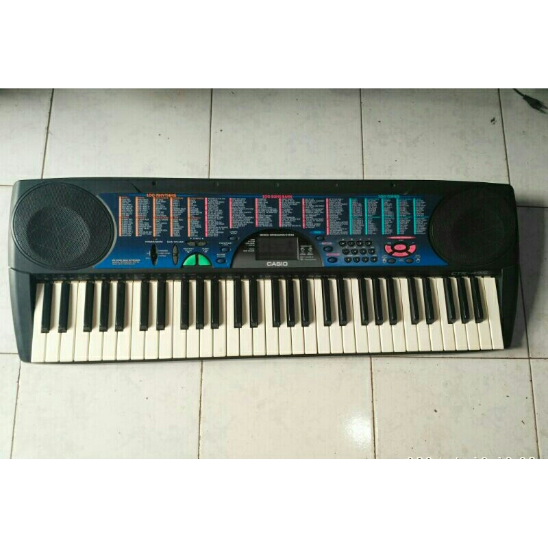 Jual keyboard Casio ctk495, normal second | Shopee Indonesia