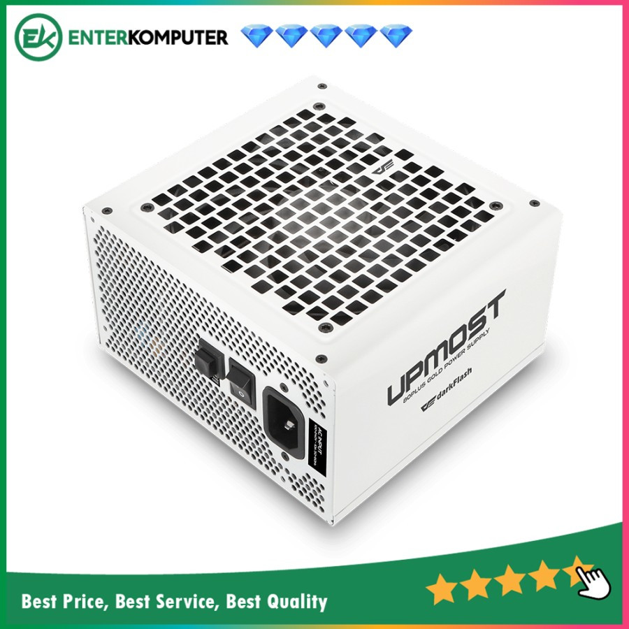 Jual Aigo DarkFlash UPT White 850W 80+ Gold Full Modular / PSU 850W ...