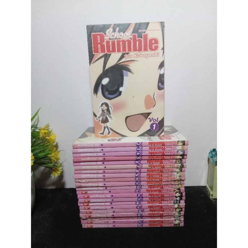 Jual komik fullset School Rumble 1-22 end (segel+kolpri) | Shopee Indonesia