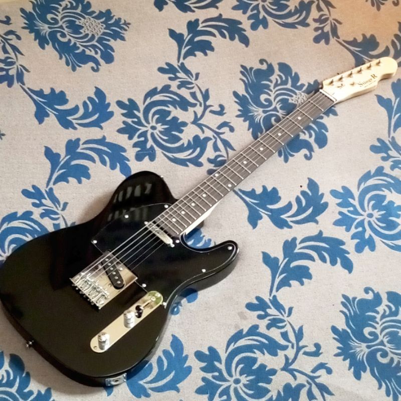 Jual Gitar Elektrik Stinger Telecaster STL-100 Black | Shopee Indonesia