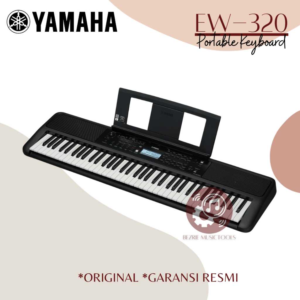 Jual Yamaha PSR-EW 320 76-Keys Portable Keyboard Original Garansi PSR ...