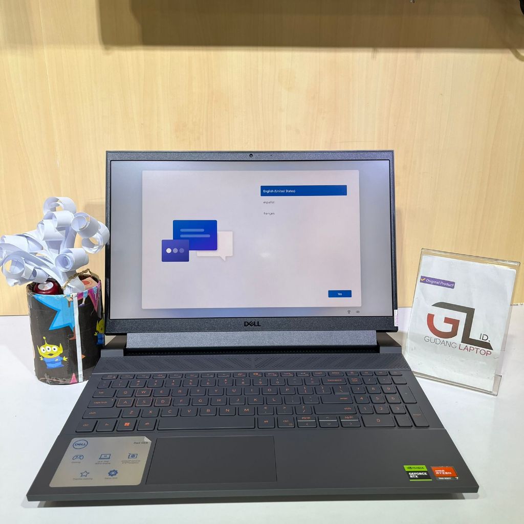 Jual Dell Gaming G15 5535 AMD Ryzen 7 7840HS 32GB 2TB RTX4050 15.6 FHD ...