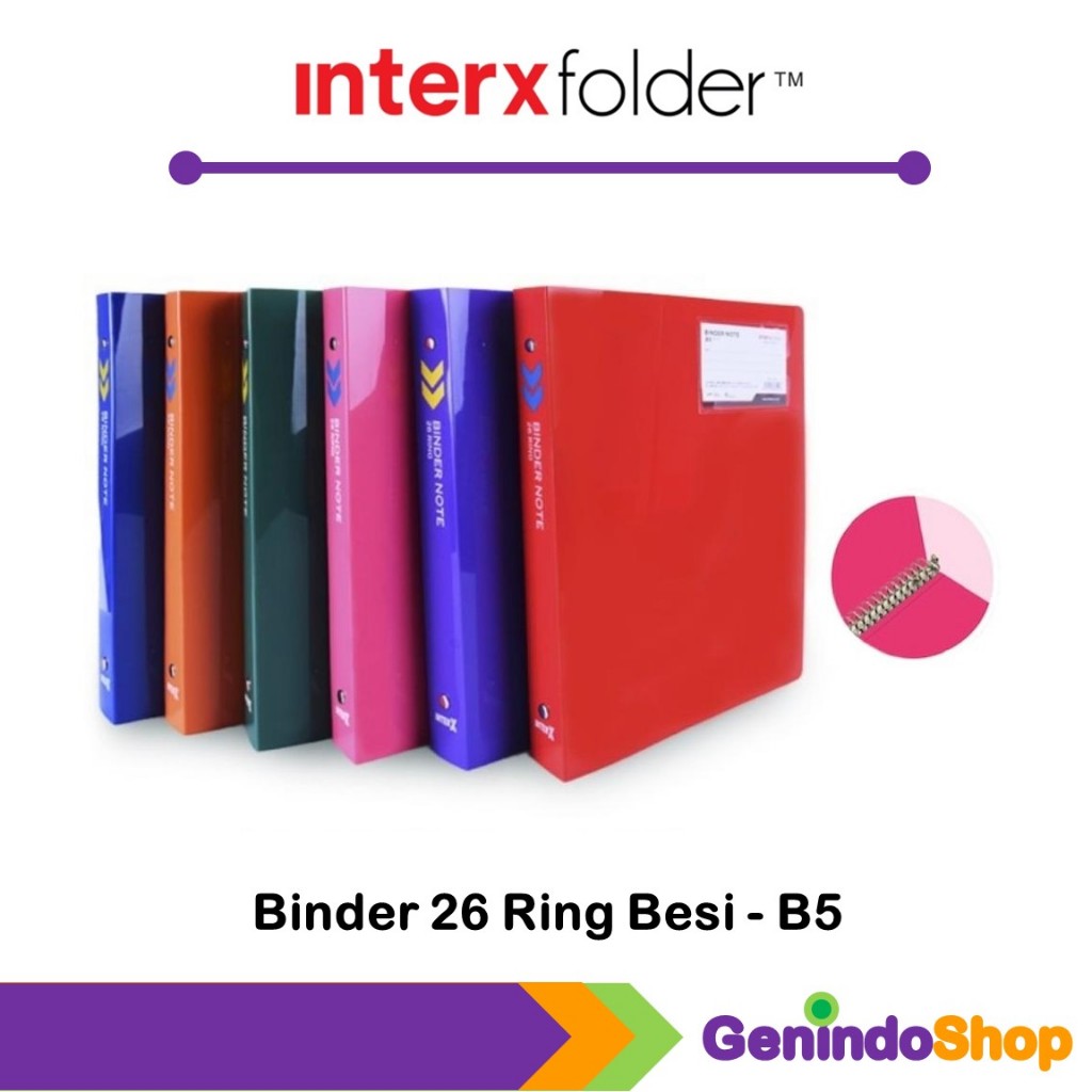 Jual Binder Note B5 Glossy Interxfolder | Shopee Indonesia