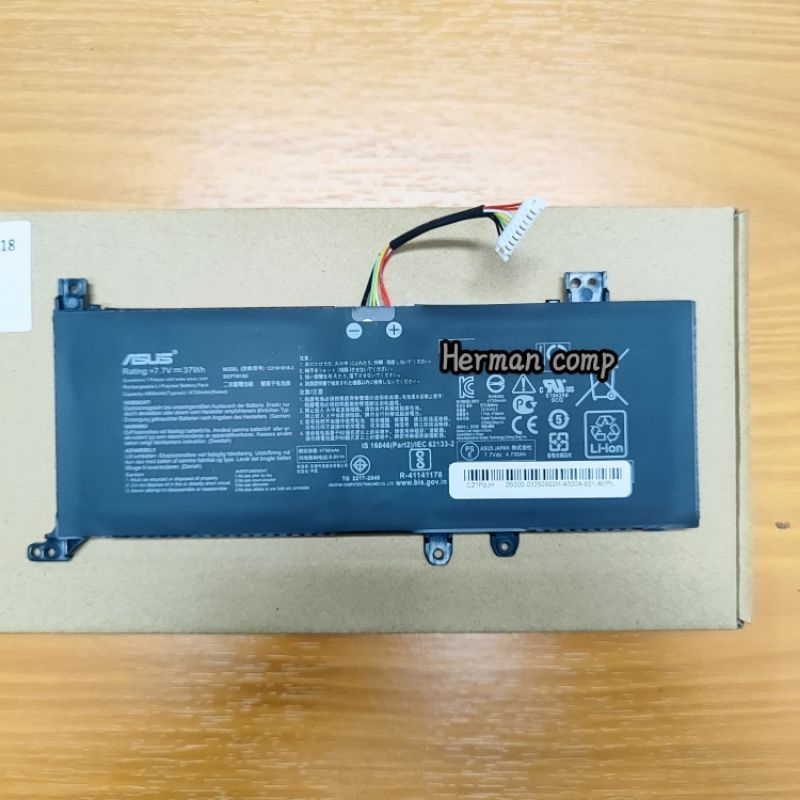 Jual Original Baterai Asus A409 A409F A409FA A409J A409JA A409U A409UF A409UJ B21N1818-2 ...
