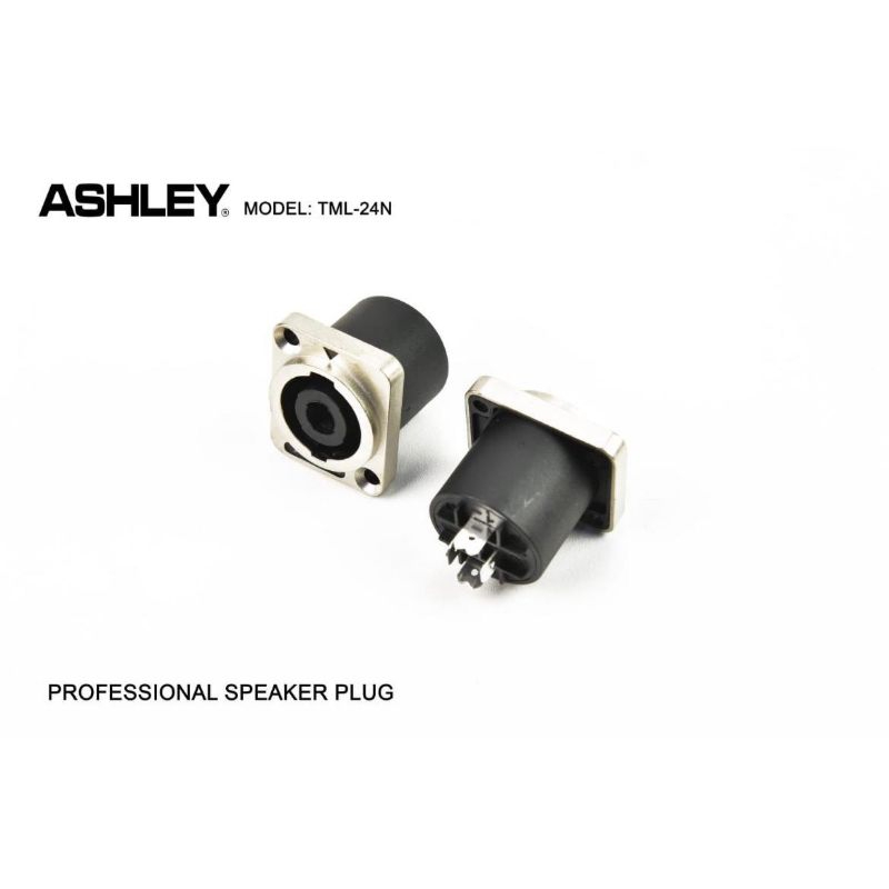Jual Socket Ashley TML-24N Original Chasis Speakon ASHLEY TML 24 N ...
