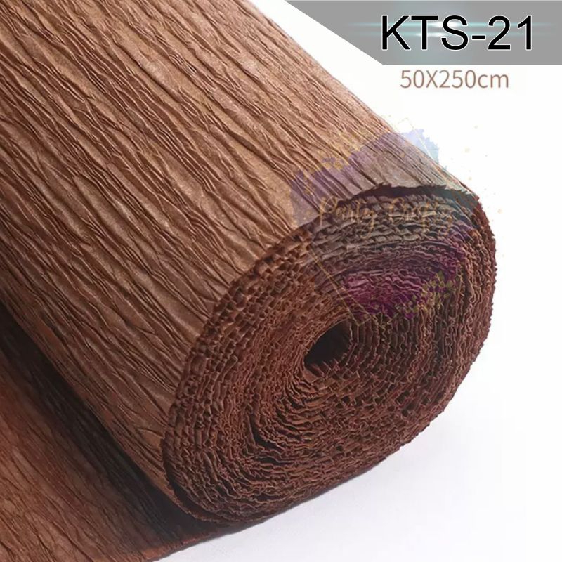 Jual KERTAS IMPORT/50x250 CM/KERTAS CREPES/KERTAS CREPE/TISSUE CREPE ...