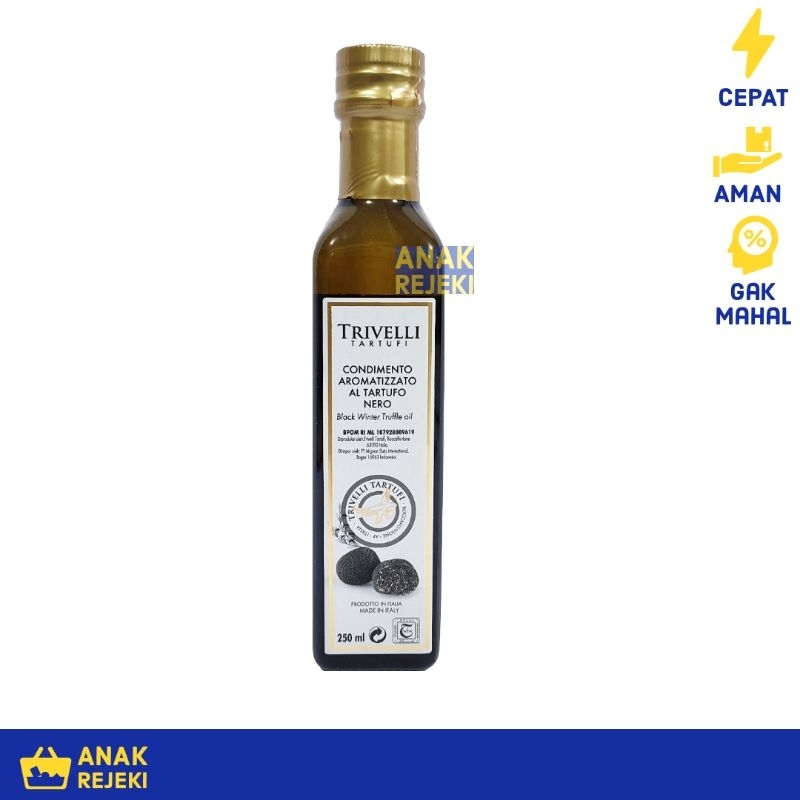 Jual Trivelli Black Truffle Oil 250ml - Italian Truffle Hitam Extra ...