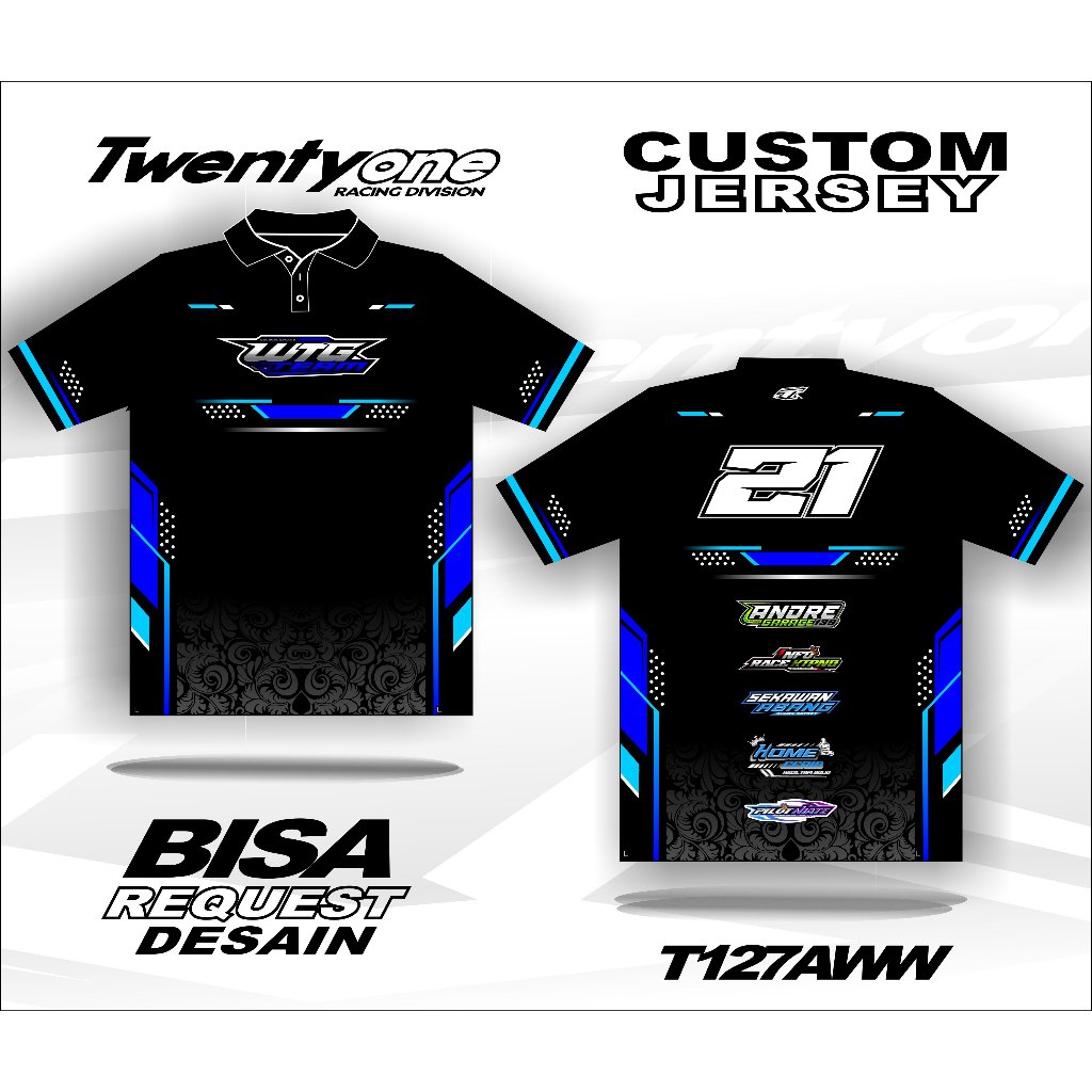 Jual JERSEY RACING kaos baju jersey racing custom full printing jersey ...