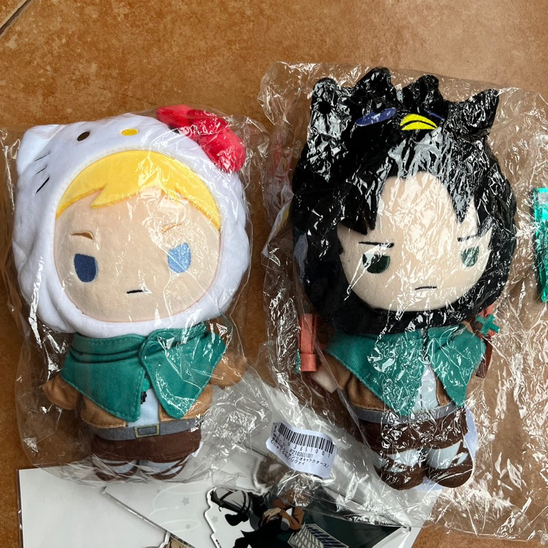 Jual Attack On Titan Sanrio BIG Size Plush Munyugurumi Erwin Smith Levi ... Jual Attack On Titan Sanrio BIG Size Plush Munyugurumi Erwin Smith Levi ...