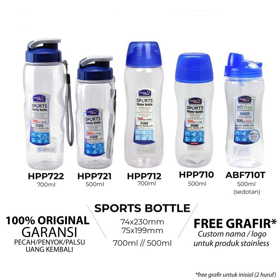 Jual Original LocknLock Sports Handy Bottle Botol Minum | Shopee Indonesia
