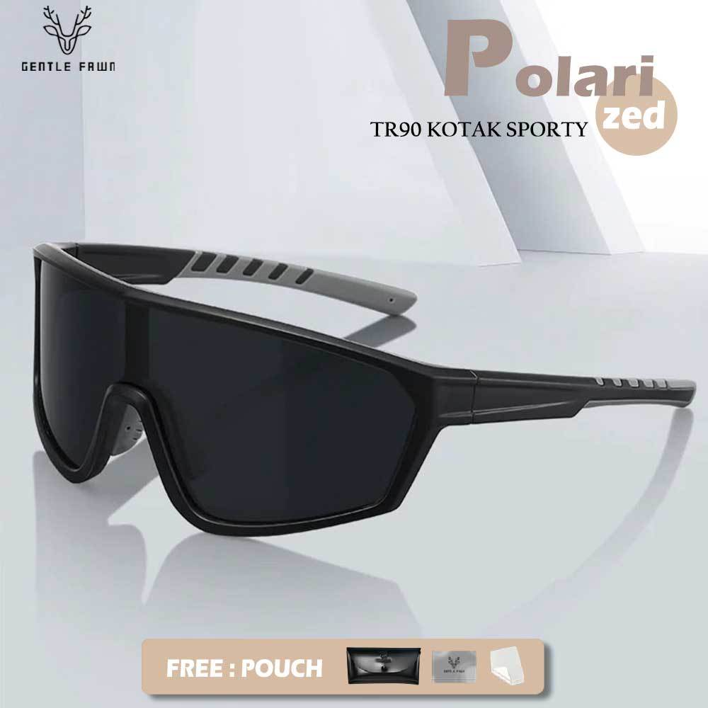 Jual Gentle Fawn Kacamata Sunglasses Polarized Anti Silau Model Sporty Kacamata Olahraga Fashion ...