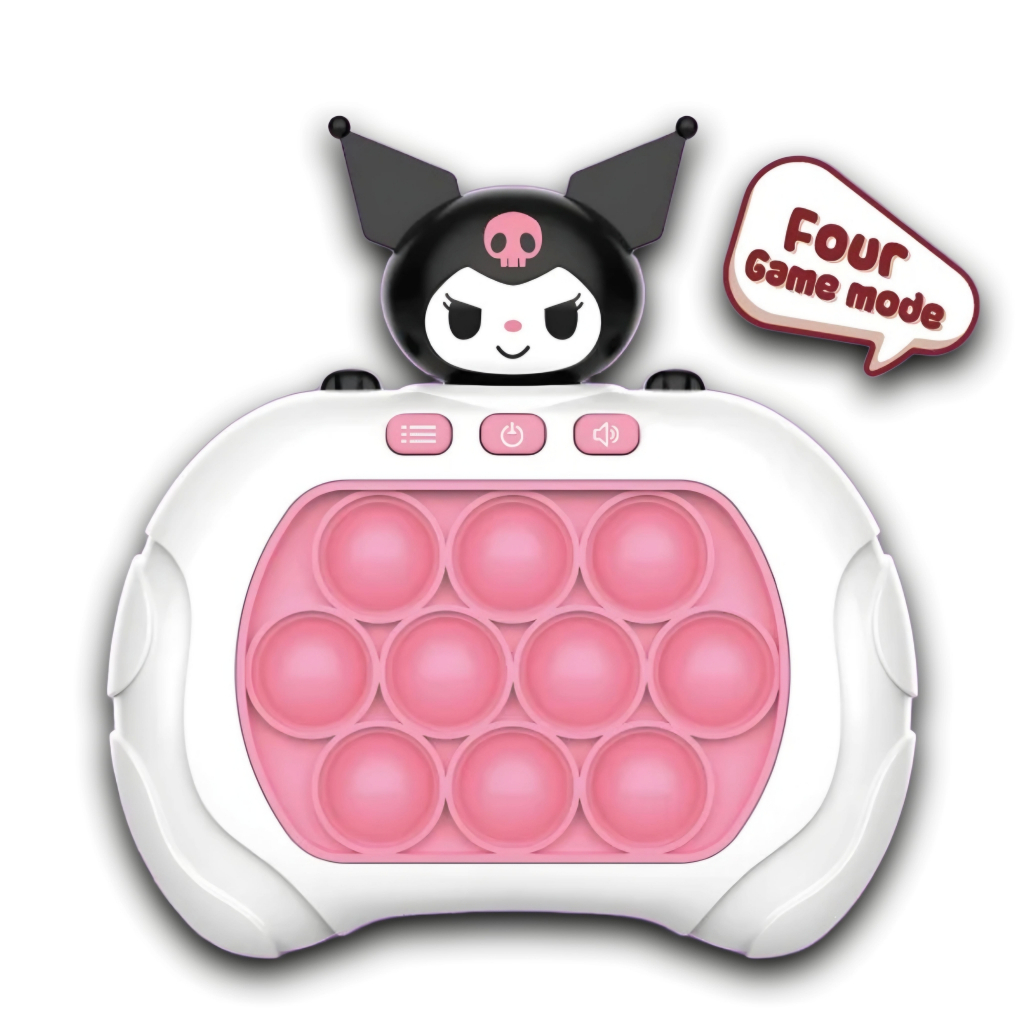 Jual Level 999 Pop It Elektrik SANRIO LED Pop it Mesin Game Menghilangkan Stress LED Musik ...