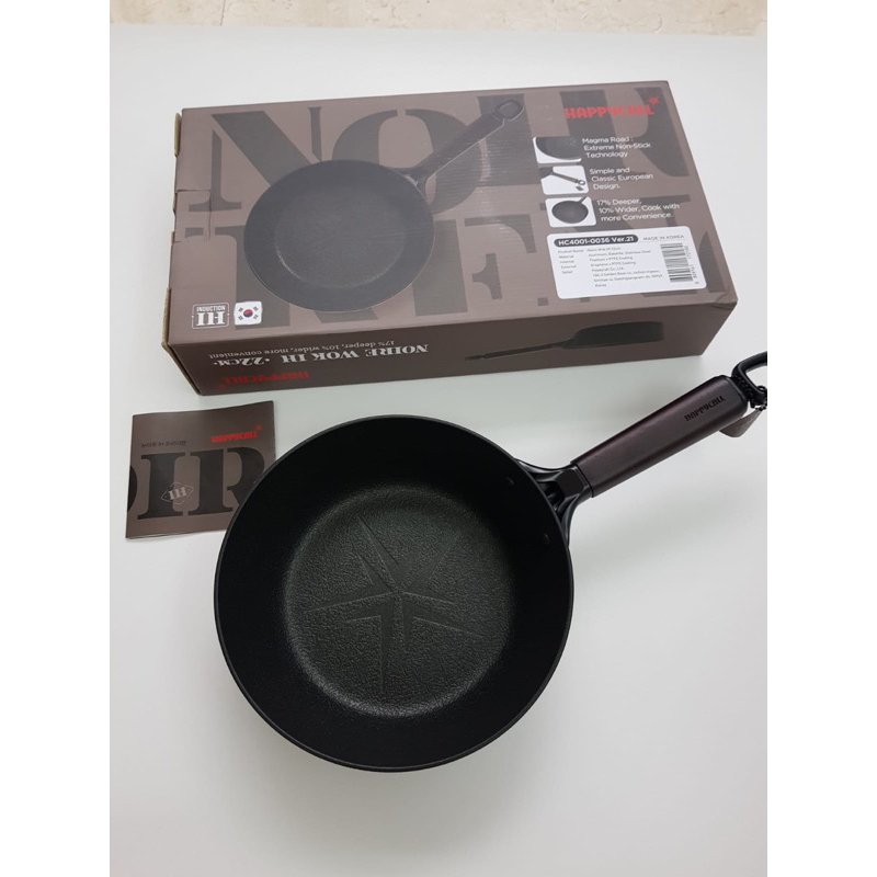 Jual Happycall Noire Wok IH 22 cm | Shopee Indonesia