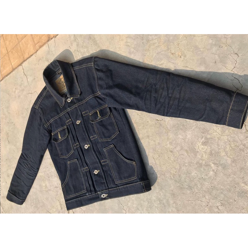 Jual SIMISSTY DENIM. jaket denim Trucker TYPE 1. Type 2 . raw denim ...