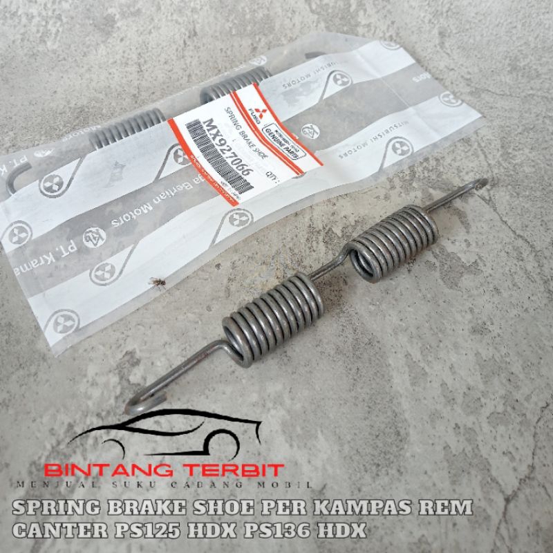 Jual SPRING BRAKE SHOE - PER KAMPAS REM COLTDIESEL CANTER PS125 HDX ...