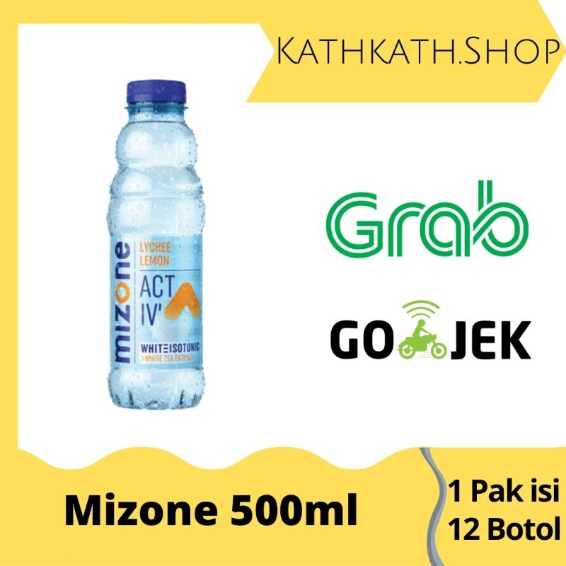 Jual Mizone Lychee Lemon 500ml Dus isi 12 botol | Shopee Indonesia