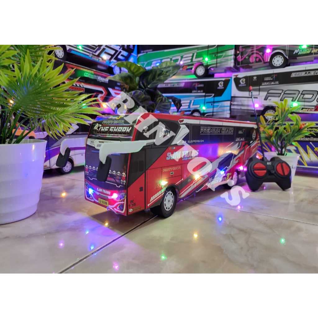 Jual MINIATUR BUS TELOLET BASURI REMOT CONTROL THE SHARK SJM TRANS ... Jual MINIATUR BUS TELOLET BASURI REMOT CONTROL THE SHARK SJM TRANS ...