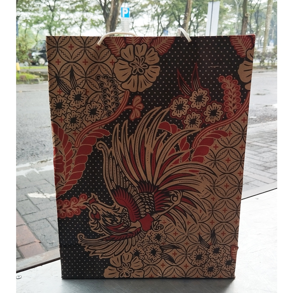 Jual Kantong Kertas Paper bag Souvenir Goodie Bag BATIK SEDANG P:26 x L ...