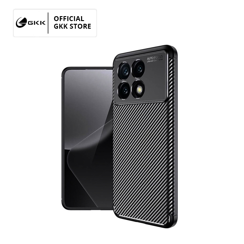 Jual GKK Casing POCO X6 M6 PRO 5G Carbon Fiber Softcase Anti Panas ...