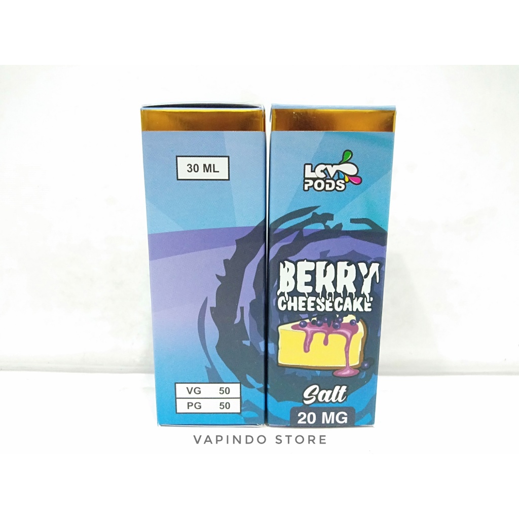 Jual SALT LCV BERRY CHEESECAKE SALTNIC 30ML NIC 20MG PREMIUM E LIQUID ...