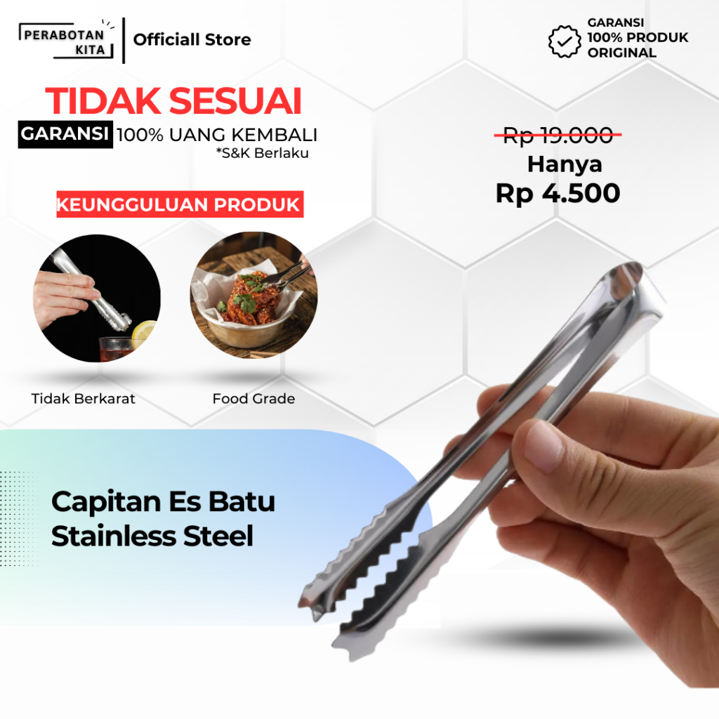 Jual perabotankita.id Penjepit Multifungsi Capitan Mini Stainless Steel ...