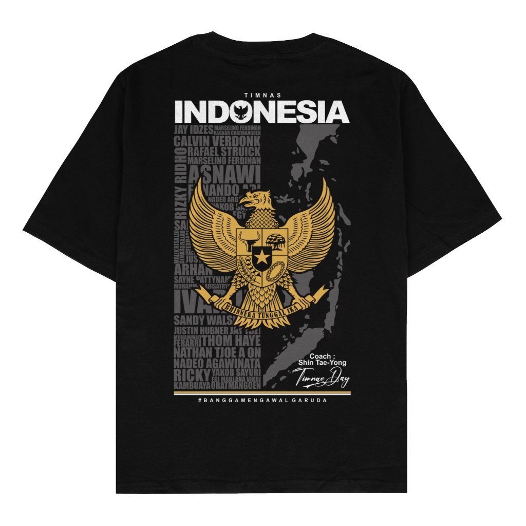 Jual Safrus - Kaos Baju Distro Timnas Indonesia Bangga Mengawal Garuda ...