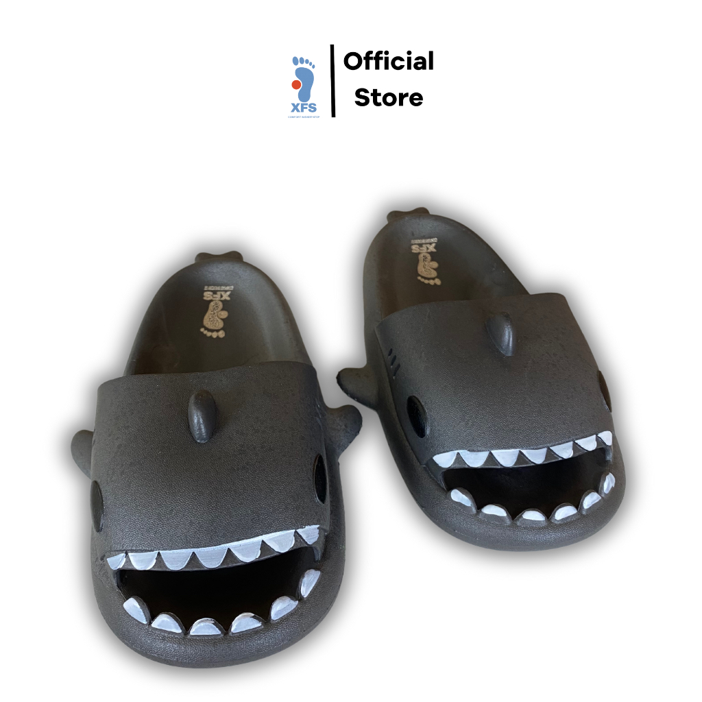 Jual [BELI LOKAL XFS] IU - Sandal Hiu GLOW IN THE DARK Dewasa Wanita ...