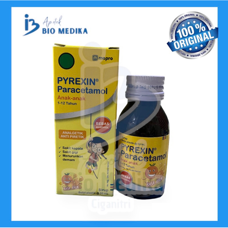 Jual Pyrexin Sirup 60 ml | Shopee Indonesia