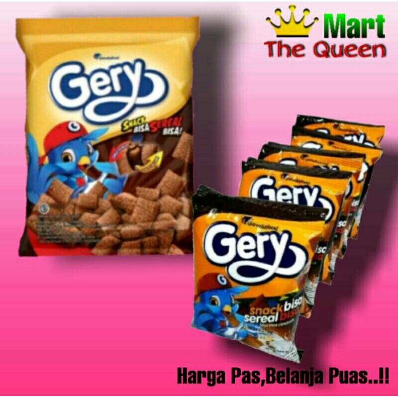 Jual Gery Snack sereal 1 pack isi 5 x 30gr | Shopee Indonesia