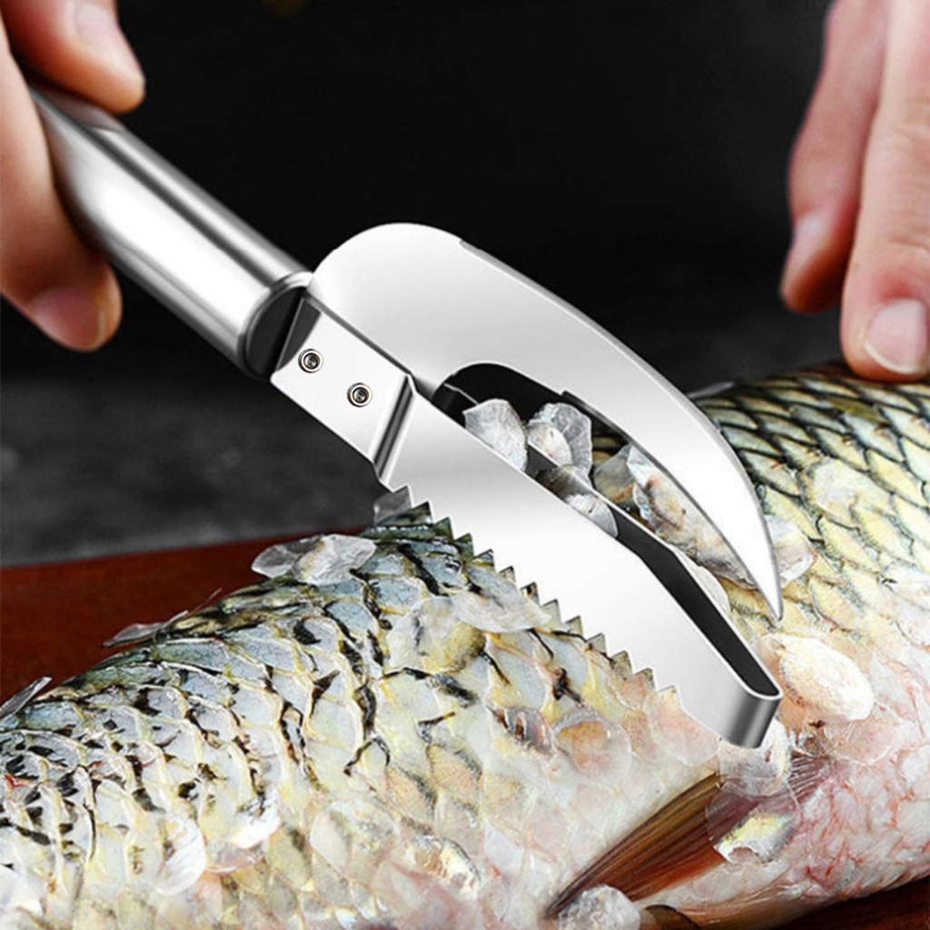 Jual Alat Pembersih Pemotong Ikan Praktis Sisik Fish Cutter Scaler ...