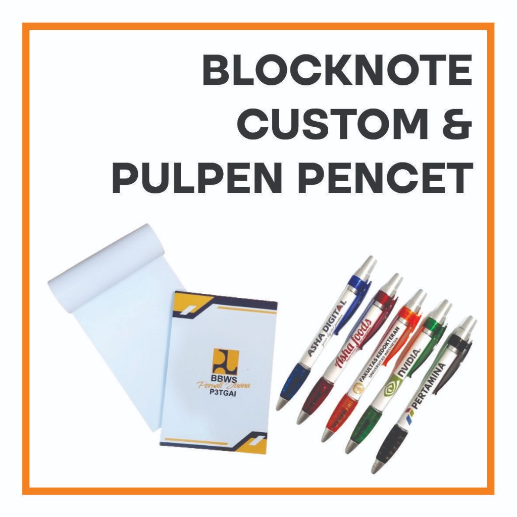 Jual Blocknote Seminar Meeting Hotel isi 30lembar cetak isi + Pulpen ...