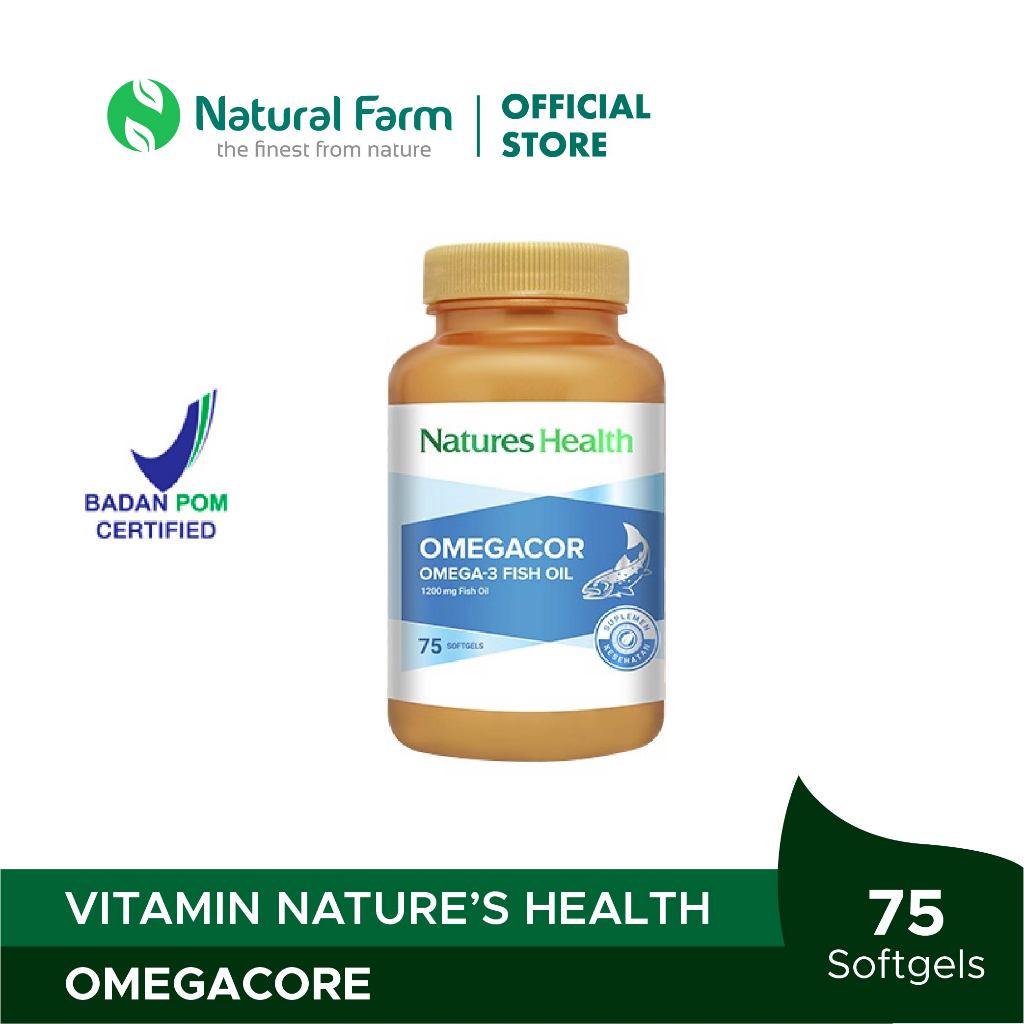 Jual Natures Health Omegacor - 75 softgels | Shopee Indonesia