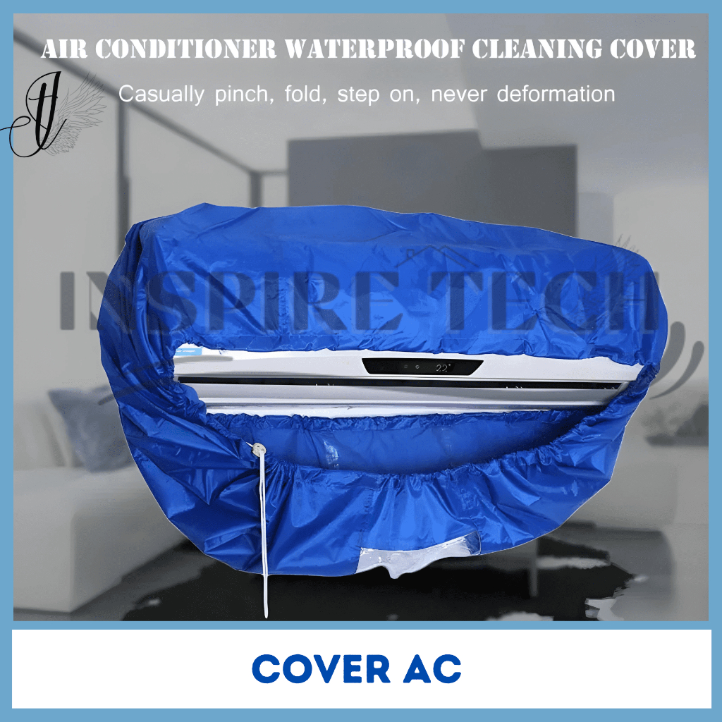 Jual COVER CUCI AC PLASTIK BAHAN TERPAL WATERPOOF MURAH DAN MUDAH ...
