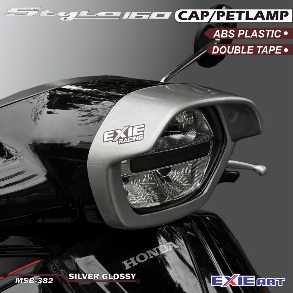 Jual Cap Honda Stylo 160 - Petlamp Garnish Cover Lampu Depan Motor EXIE ...